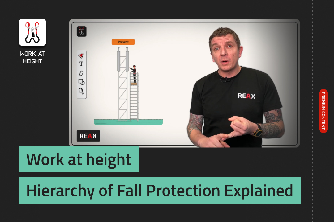 Hierarchy of Fall Protection | Work at Height Training